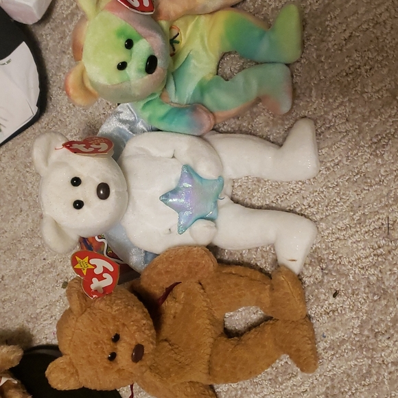 Ty | Toys | Rare Teddy Beanie Babies | Poshmark